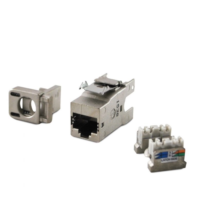 Jack Cat. 6A Entrada Lateral APANTALLADO - kroton